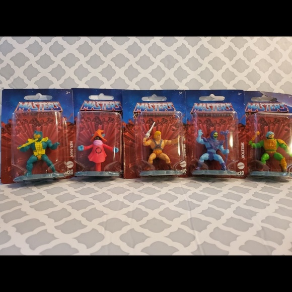 Mattel | Toys | Masters Of The Universe Micro Figure Bundle | Poshmark
